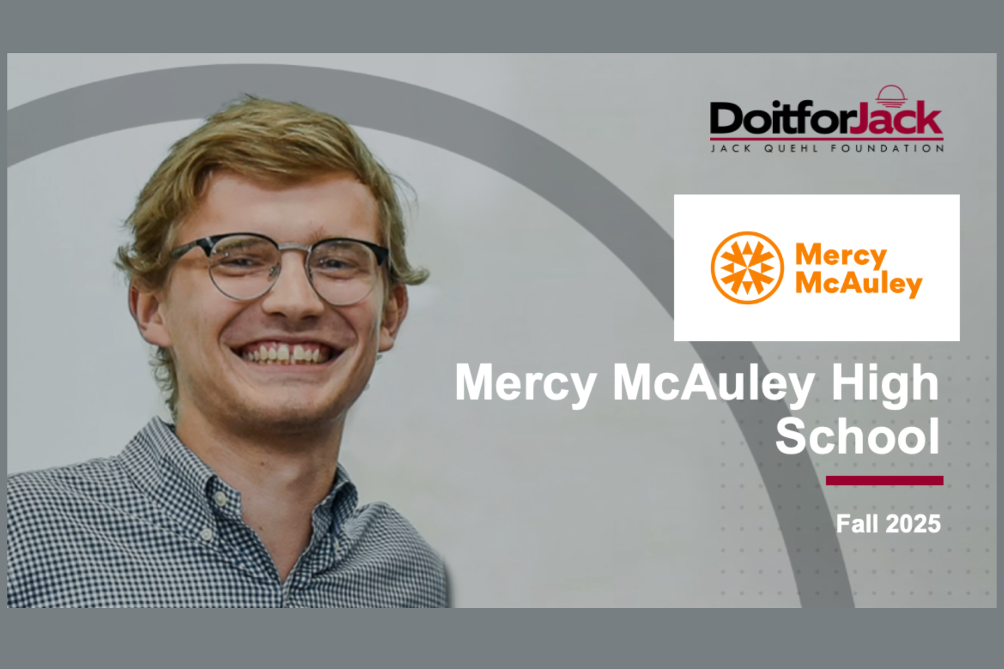 Mercy McAuley High School Fall 2025 - DoItForJack